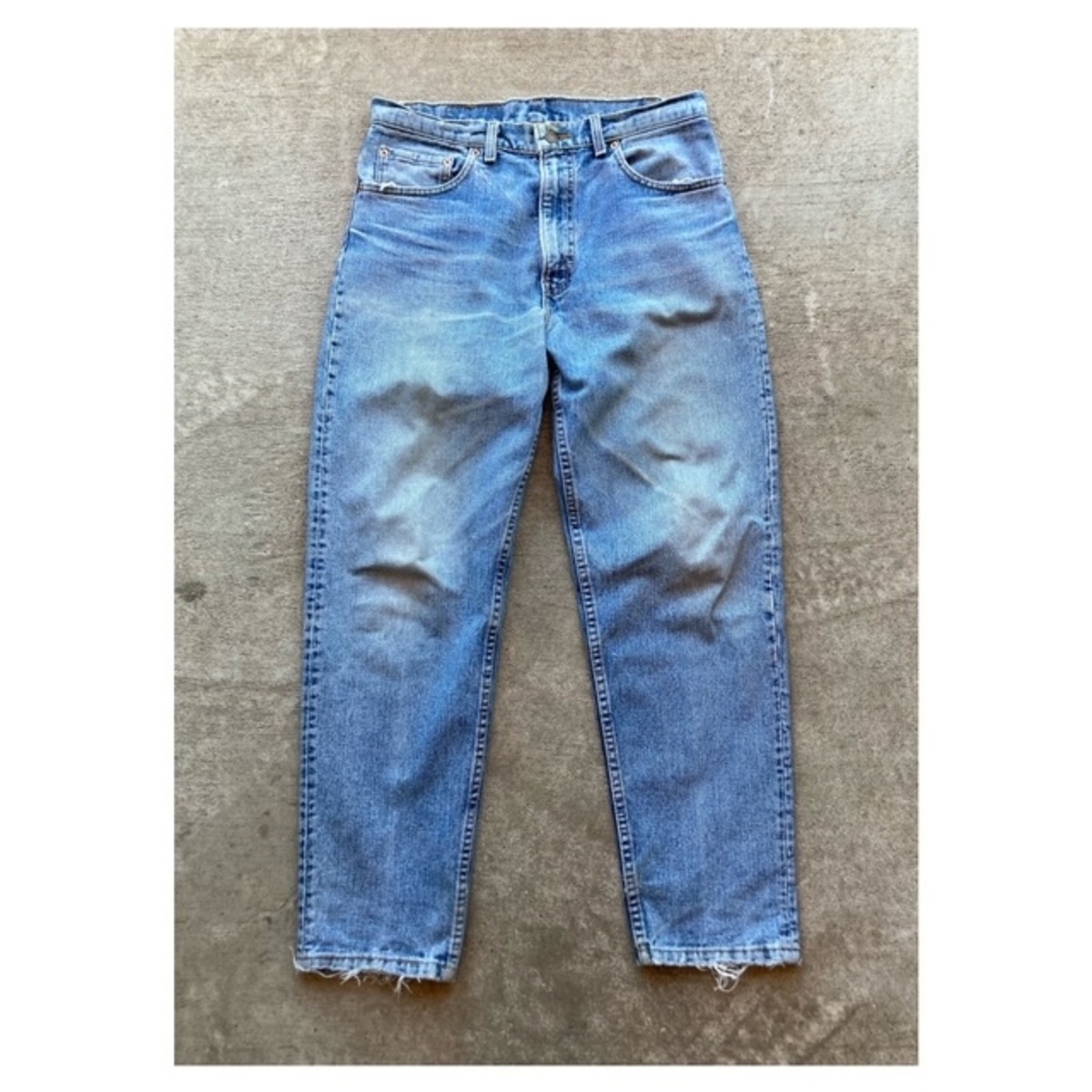 90's Levi's 550 RELAXED FIT DENIM PANTS made in USA W32×L29 | BASE LINE