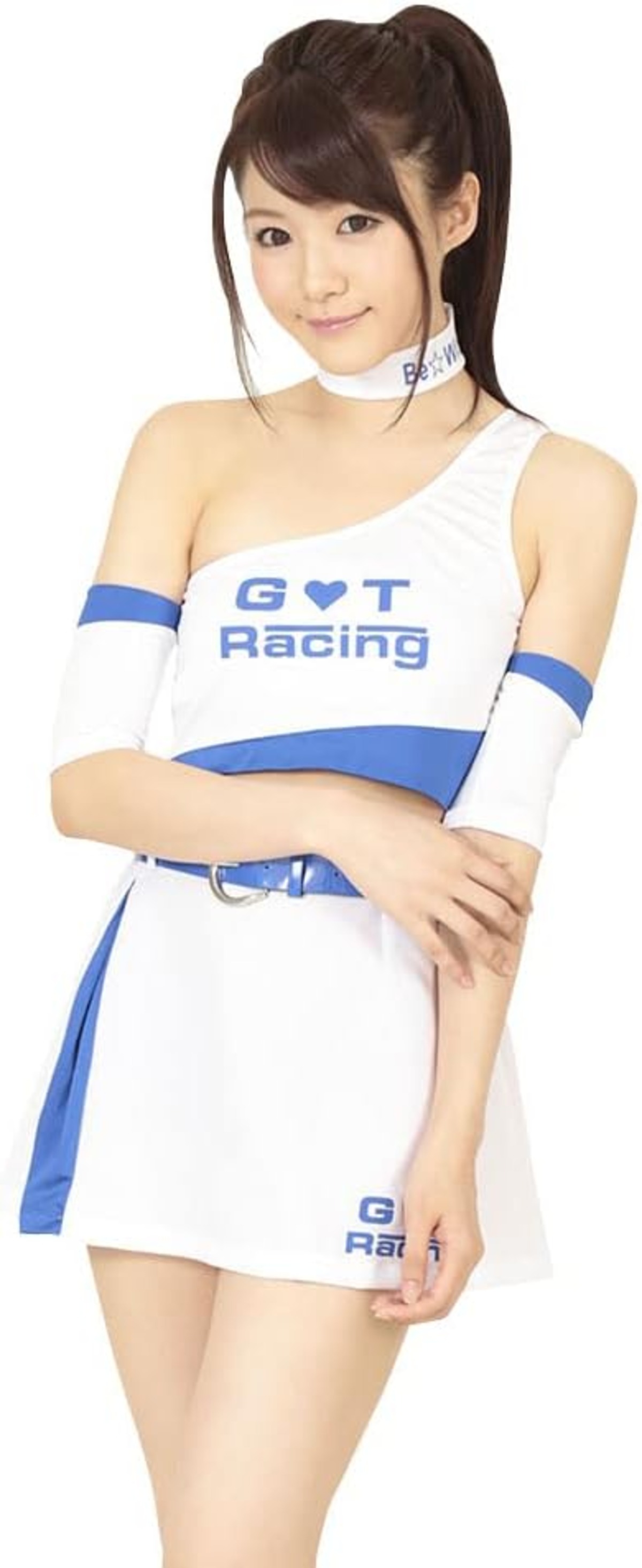 Be With GT レースクイーン 青 白 Mサイズ コスプレ コスチューム レディース | hero01