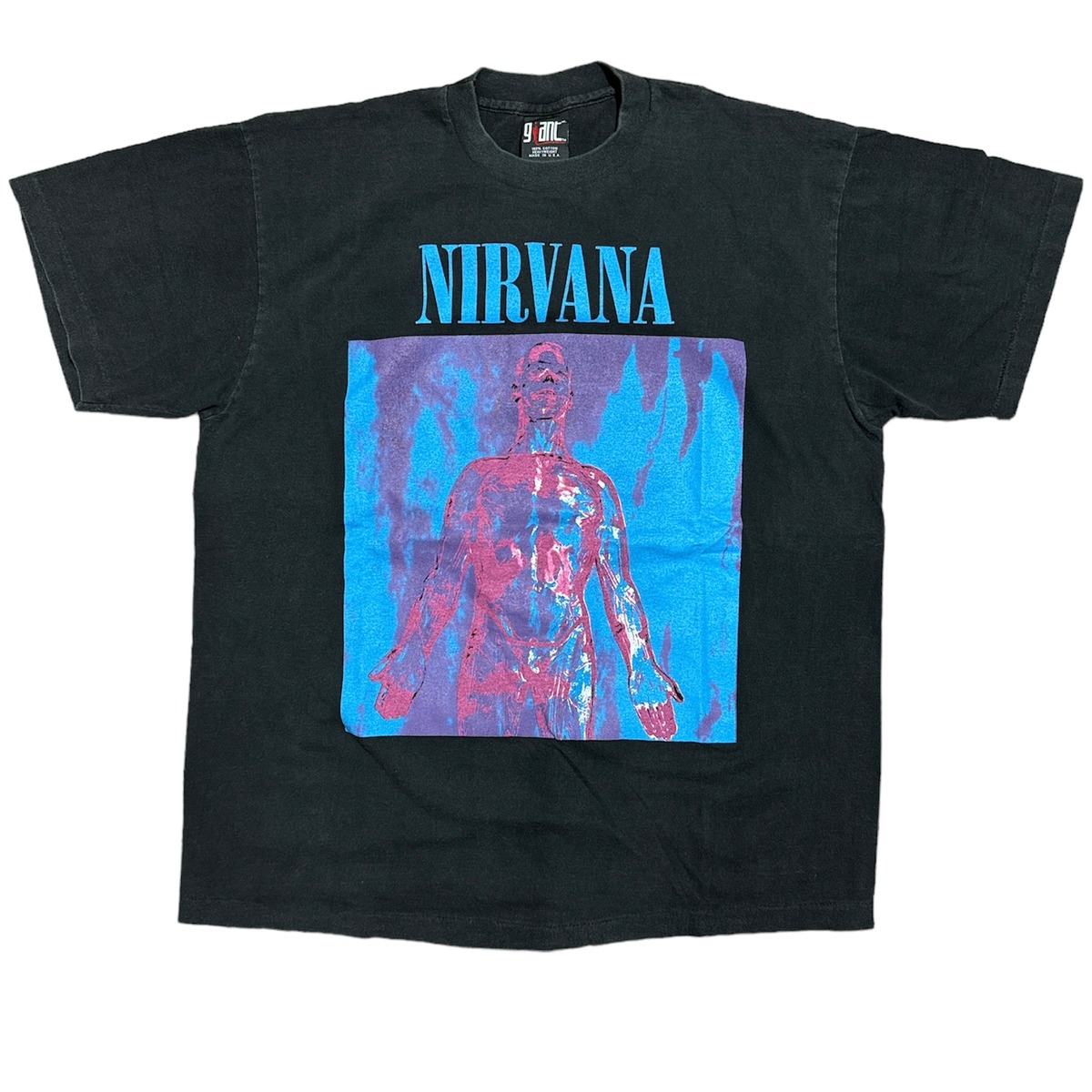 XL NIRVANA ニルヴァーナ ニルバーナ 肩幅53身幅58袖丈19着丈74 | FLEXINK.OSAKA