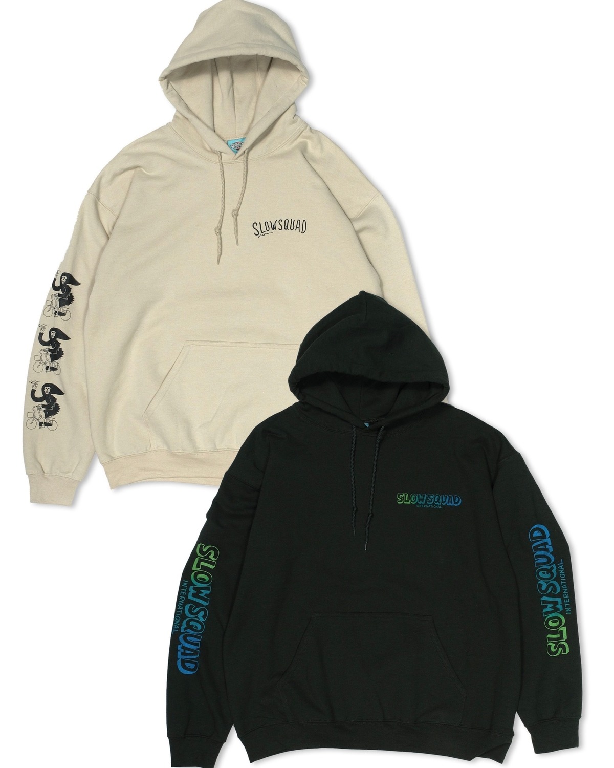 Slow Squad International “Mamachari Fire Ripper Hoodie” | MESS CRIB ...
