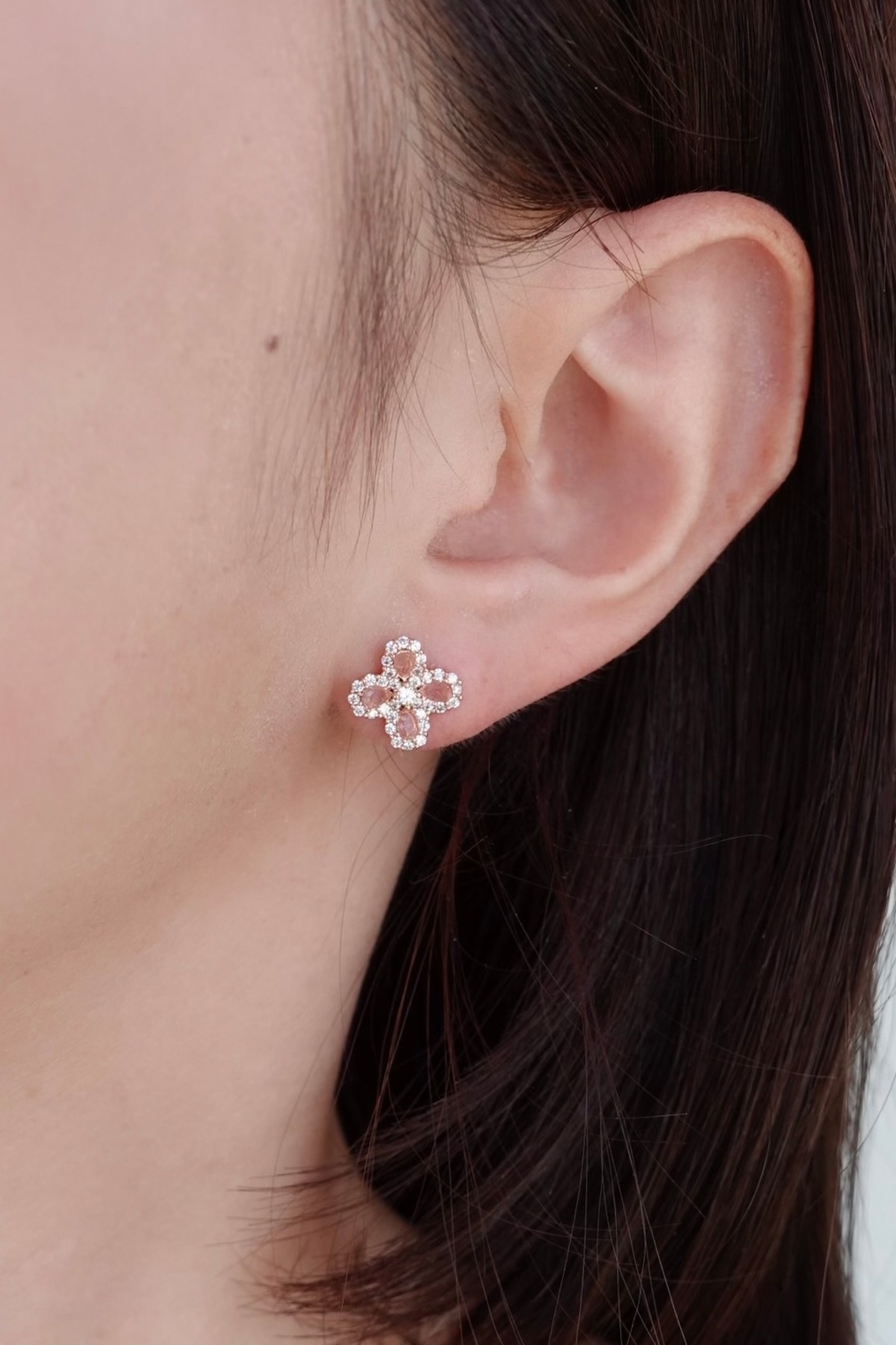 fleurs dia pierce / 6color | Cattleyaeon