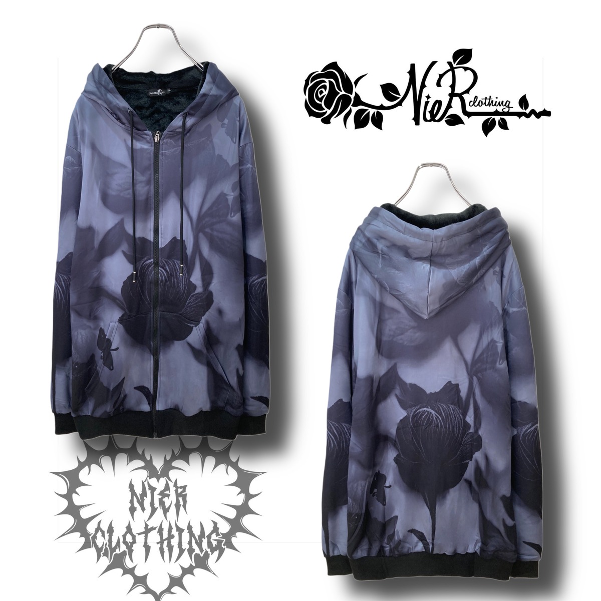 内側ふわもこUNISEX ZIP PARKA | NIER CLOTHING