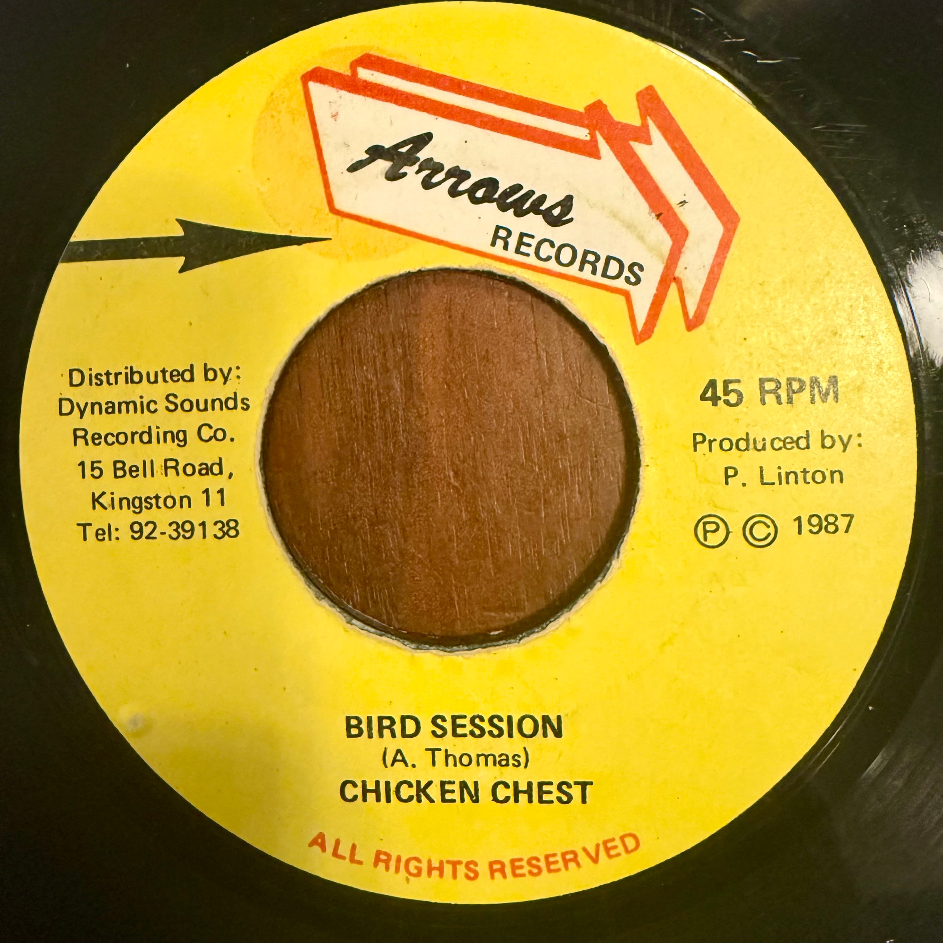BIRD SESSION / Chicken Chest 7inch | 噂のレゲエ倉庫