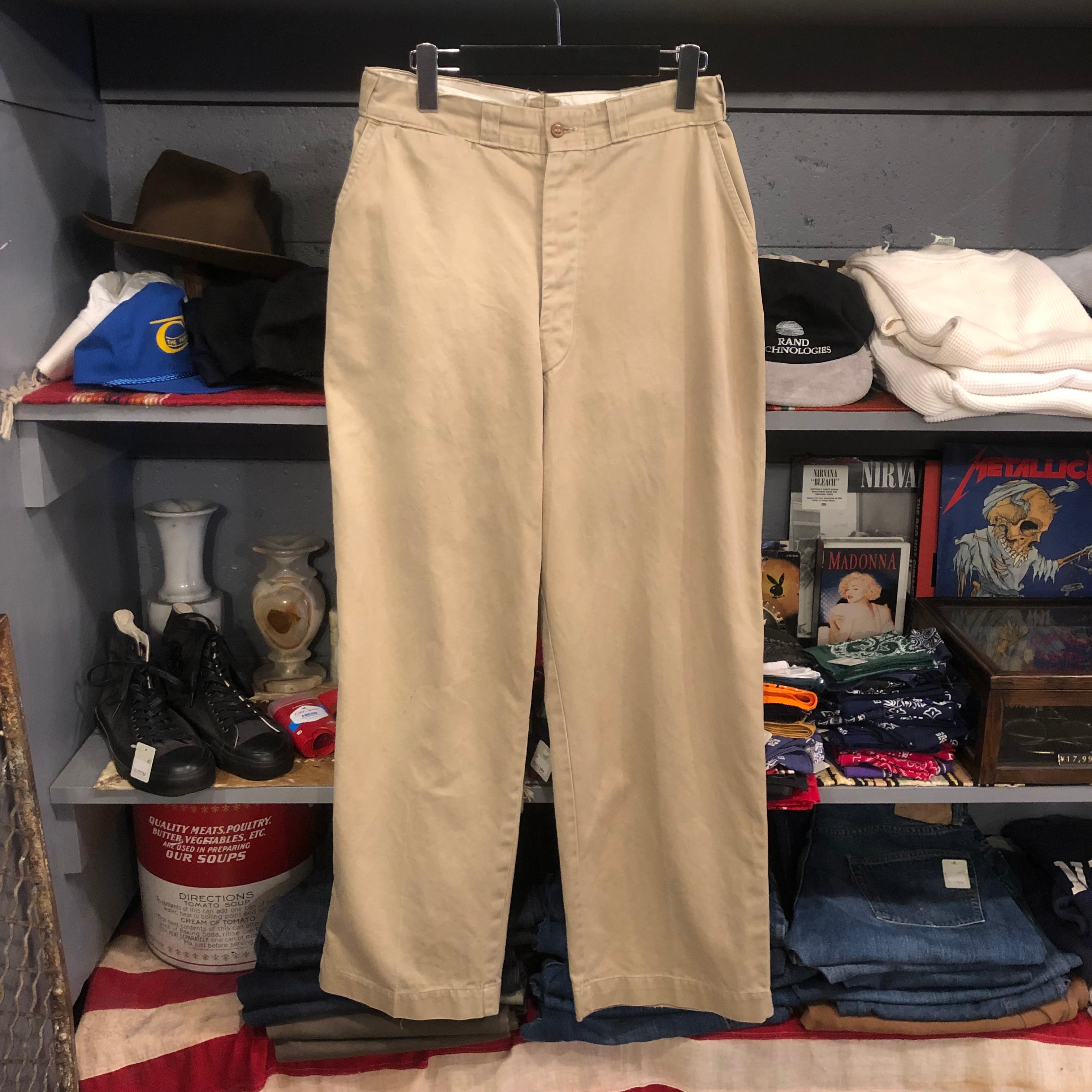 50s U.S.Army Chino Pants | VOSTOK