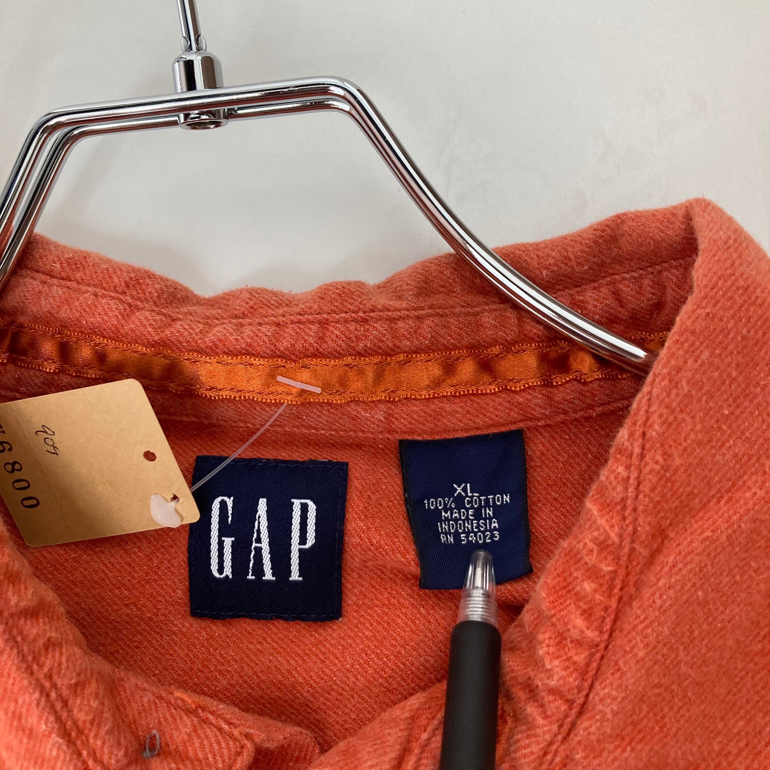 【90's】OLDGAP 長袖シャツ XL コットン100% Vintage | 古着屋OLDGREEN