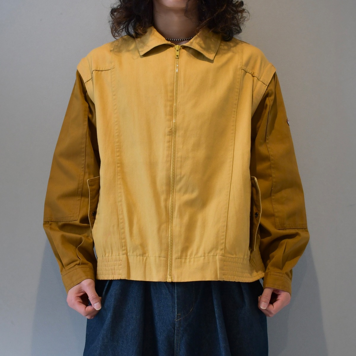 90s-00s 2way work jacket | natume