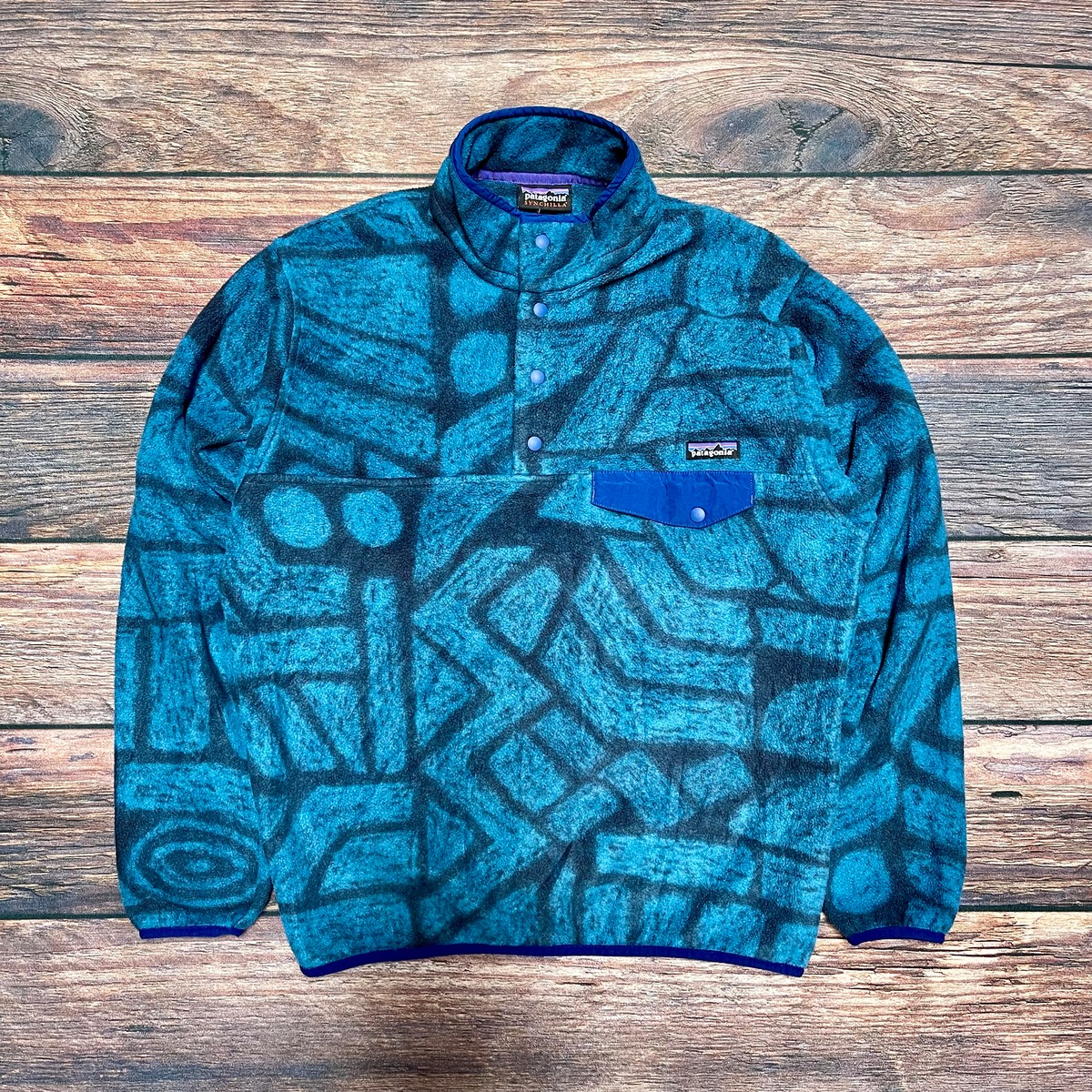 patagonia パタゴニア Synchilla Snap-T フリース M | 古着屋DIGDIG