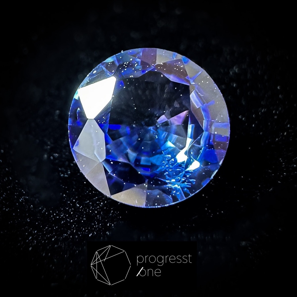 バイカラーサファイア0.38ct | progresstone