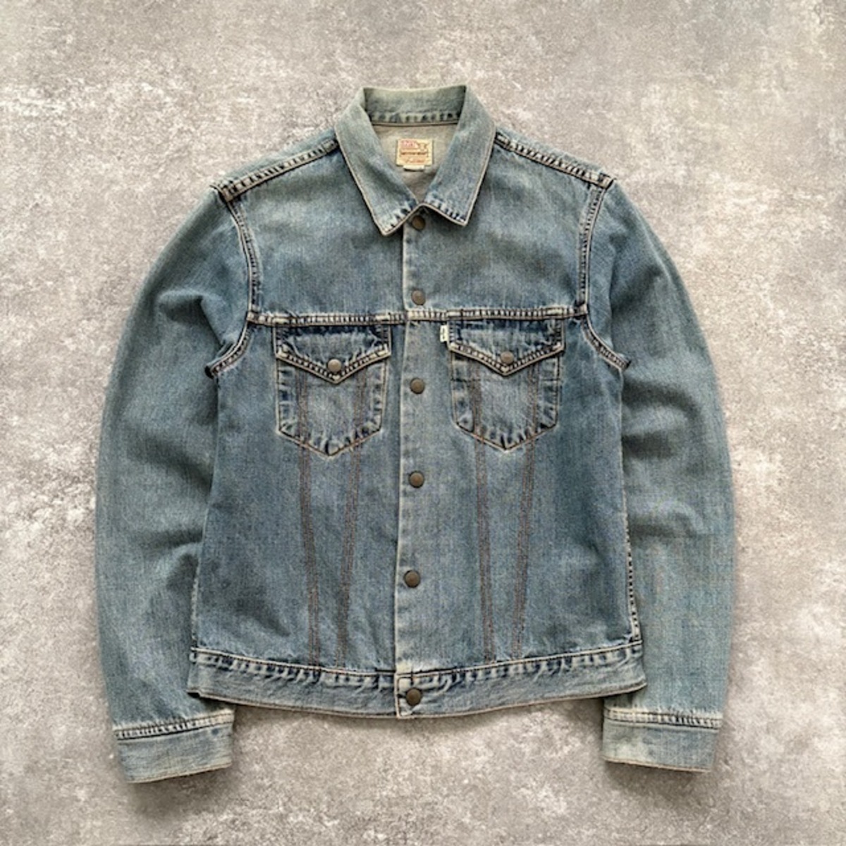 【LEVI'S】Short Horn 90s リーバイス ショートホーン復刻 デニムジャケット トラッカージャケット ヴィンテージ 香港製 ...
