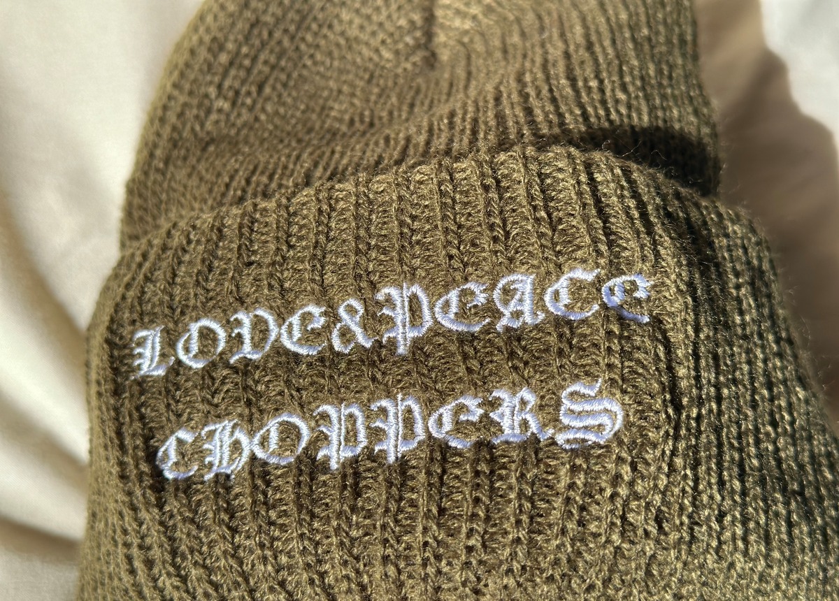 ニットキャップBRONER製 MADE IN U.S.A | LOVE&PEACE CHOPPERS
