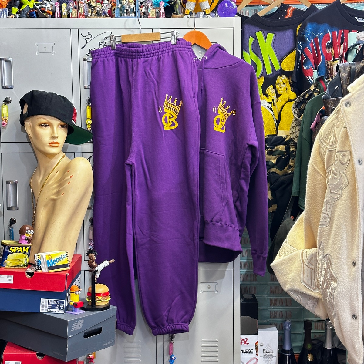 BABYLON CLUB BC LOGO SET UP -PURPLE- | babylonclub