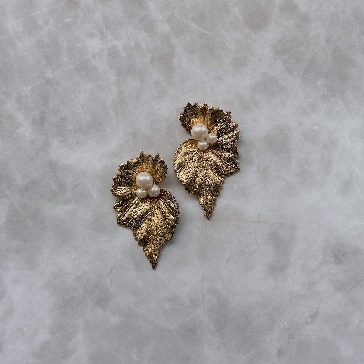 impact leaf pierce(earring) | sassy.
