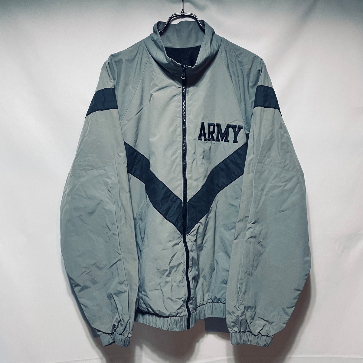 USED / 00’s US ARMY / “PFU NYLON TRAINING JACKET” / MADE IN USA / LARGE ...