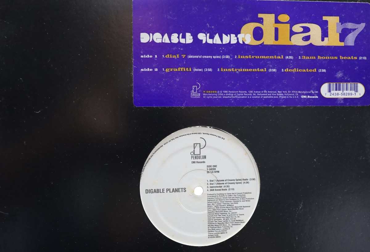 【12inch】Digable Planets / Dial 7 | COMPACT DISCO ASIA