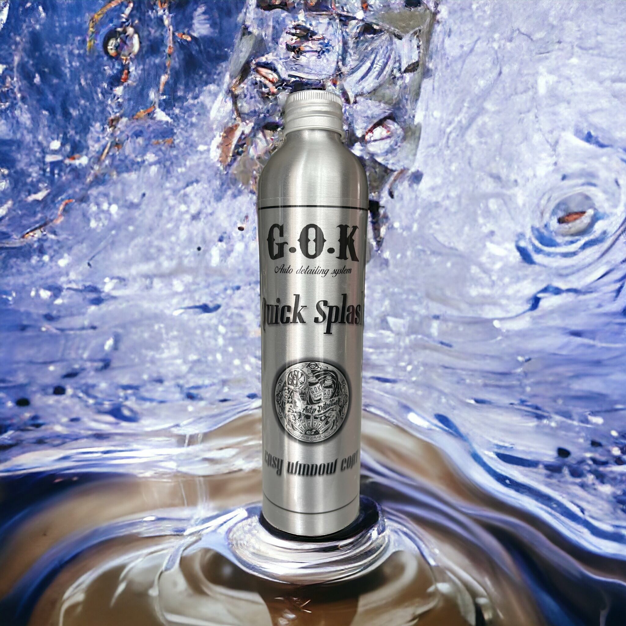 Quick Splash 300ml クイックスプラッシュ 手軽に施工できるスプレータイプの強撥水クイックウィンドウコーティング | G.O.K