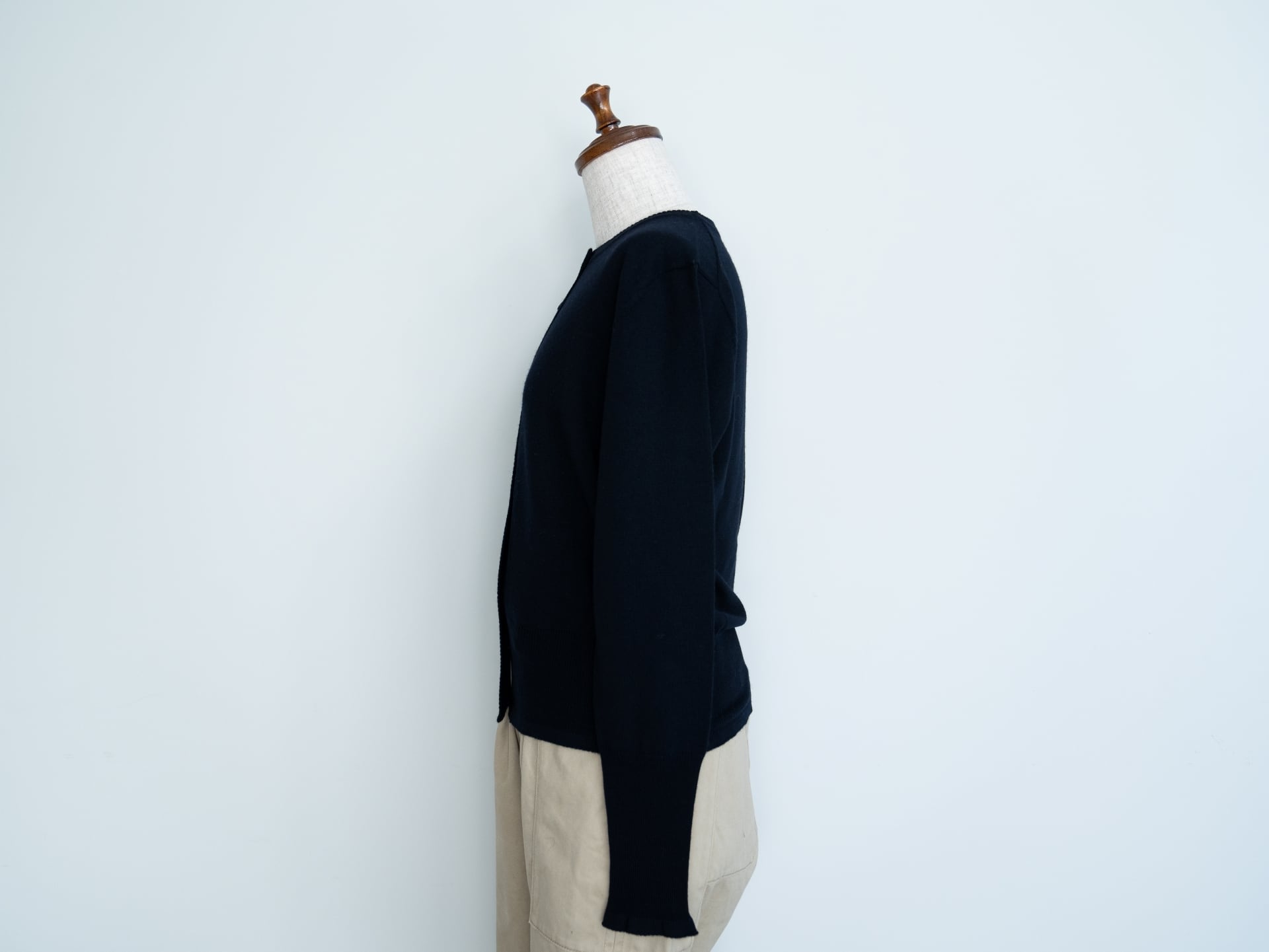 homspun 梳毛カーディガン | uminoschole homspun 梳毛カーディガン | uminoschole