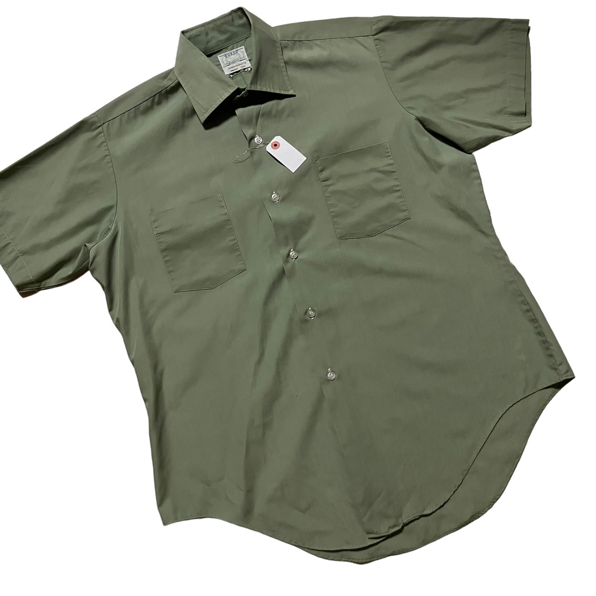 【DURON by BARDON】60s Brank Cotton Polyester Shirt "Green" | East Dogs