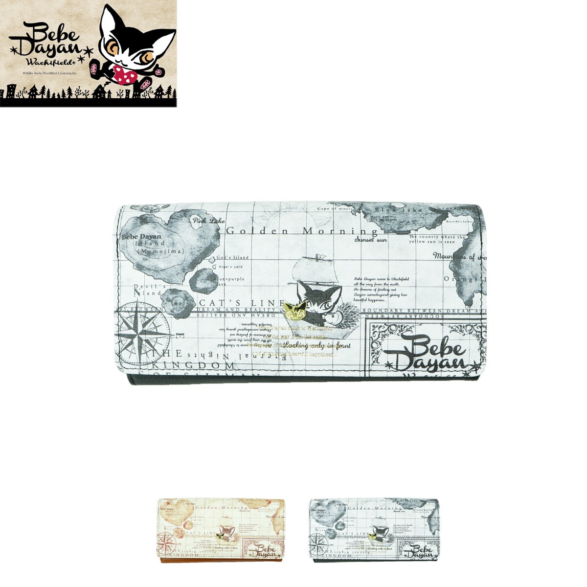 売れ筋 BebeDayan ベベダヤン 中LFかぶせ束入れ【海図】 | Pokkemart