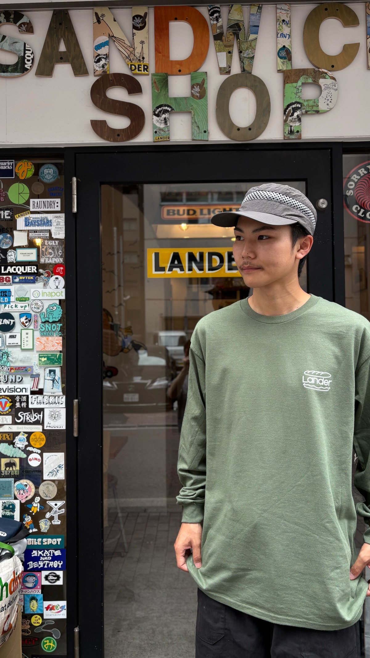 Lander Long sleeve T-shirt | Lander
