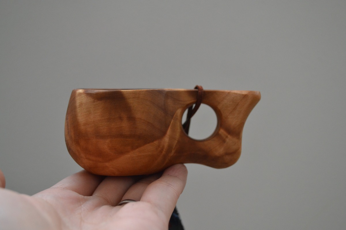 【アウトレット】スカンジナビク／フィンランド産ククサ／50㏄／白樺の瘤 | ククサ専門店onnea（オンネア）／ククサ／kuksa／ククサカップ