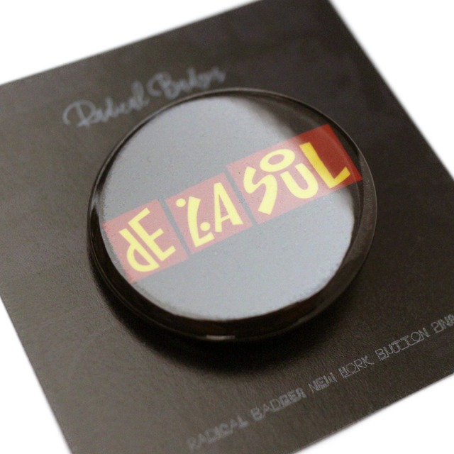 Radical Badge De La Soul Logo PinBack Button | mingus