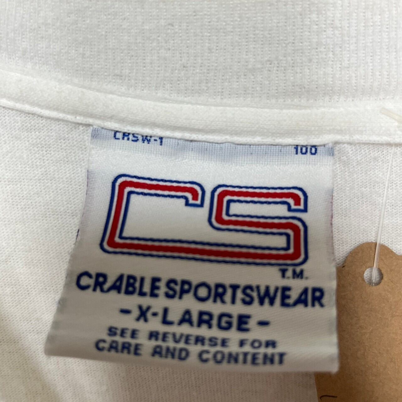 CRABLE SPORTS WEAR 半袖Tシャツ XL プリント | 古着屋OLDGREEN