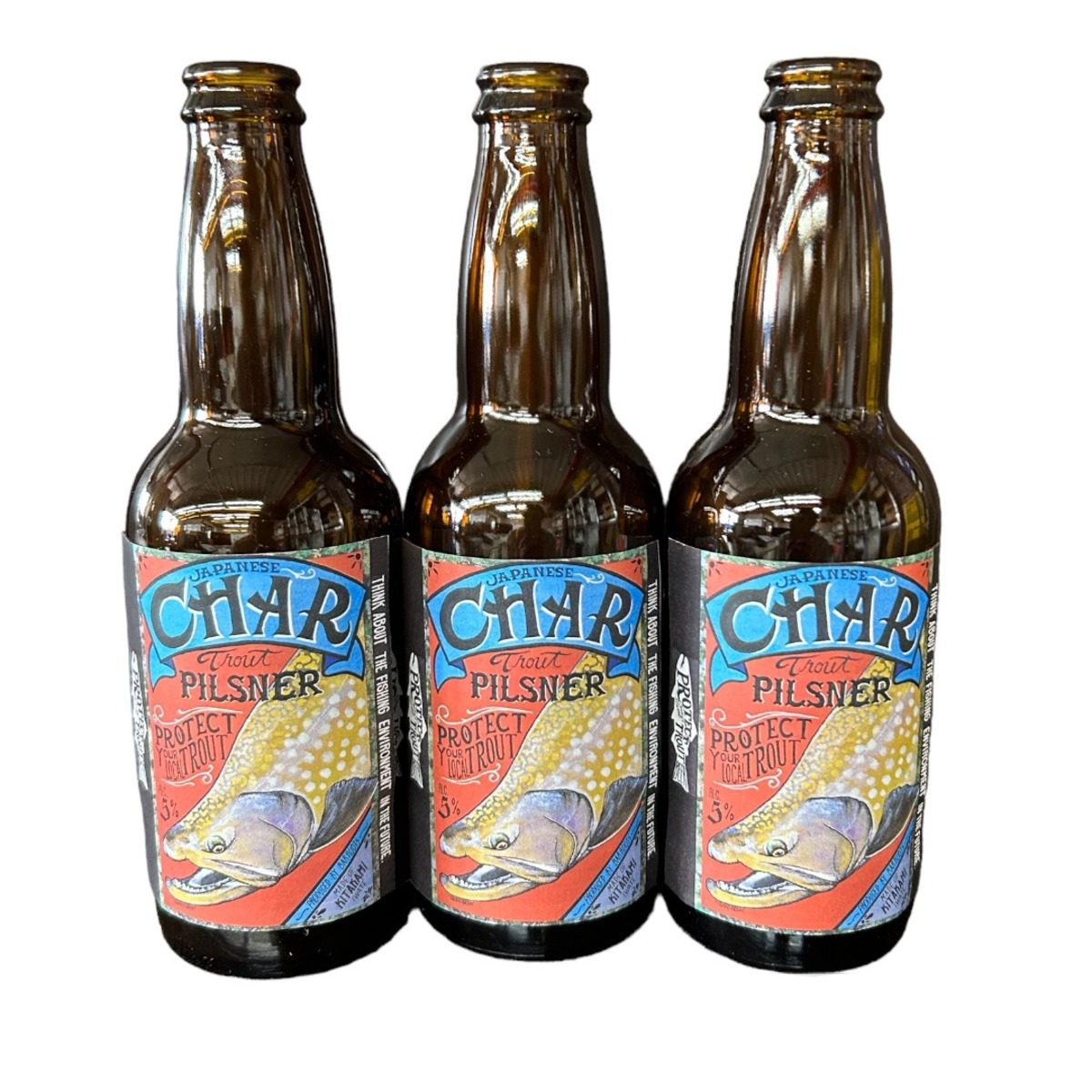 ビール CHAR TROUT BEER / PROTECT YOUR LOCAL TROUT BEER#4 | Sakura Brewery