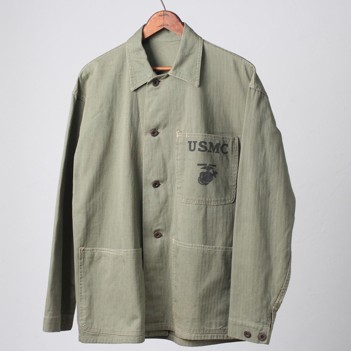 1940's～ WW2 USMC P-41 HBT UTILITY JACKET | FRUiT VINTAGE