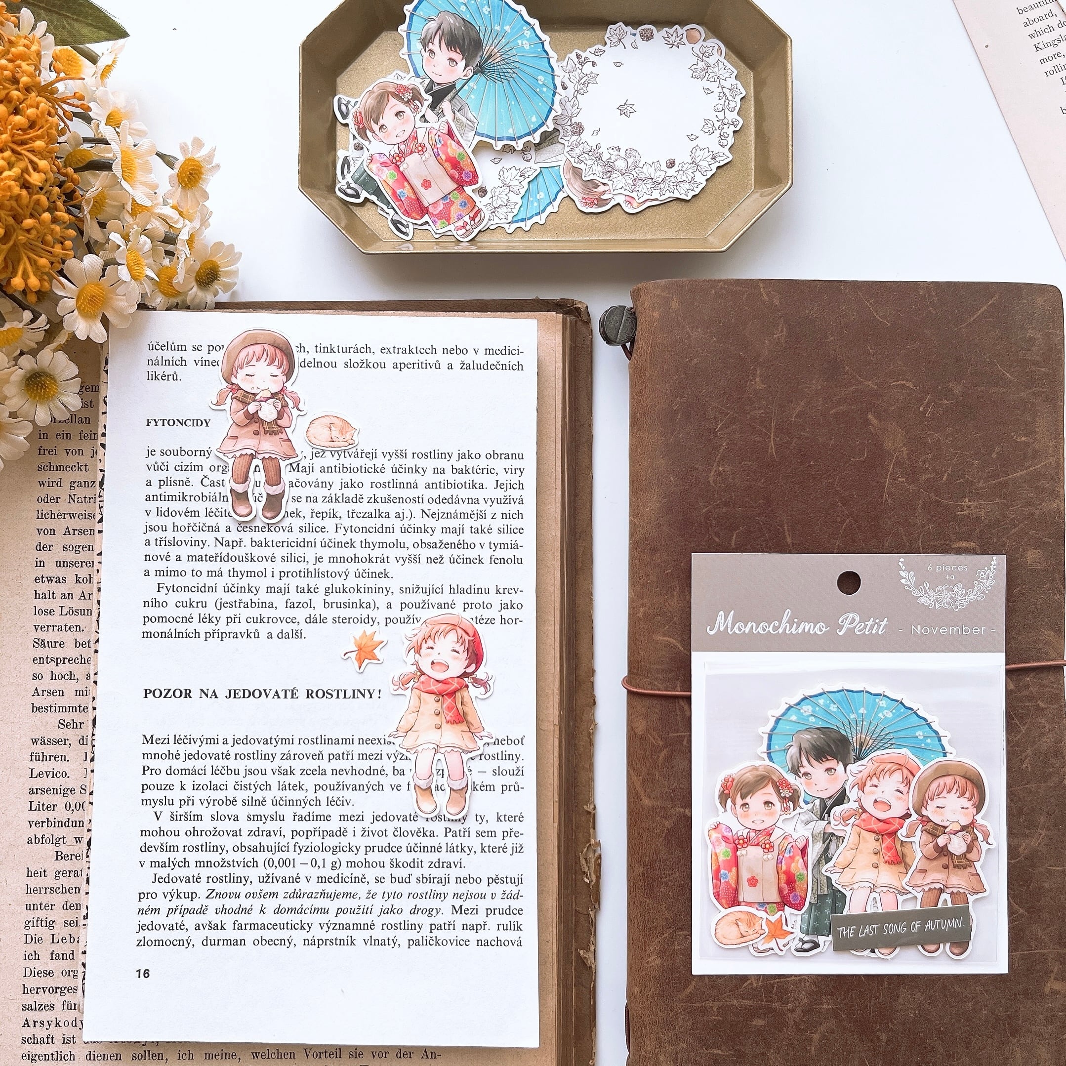 11 November | モノチモぷち | 人物シール | S045 | MONOCHIMO