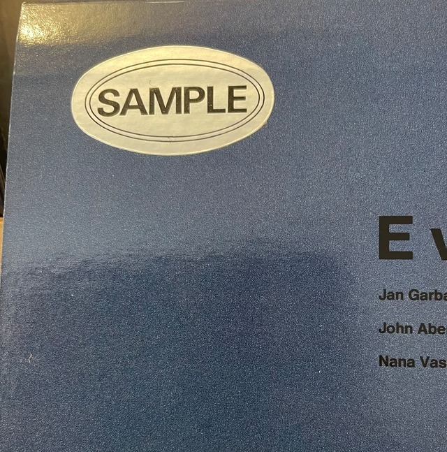 Jan Garbarek, Nana Vasconcelos, John Abercrombie "Eventyr" 見本盤 LP | EAD ...