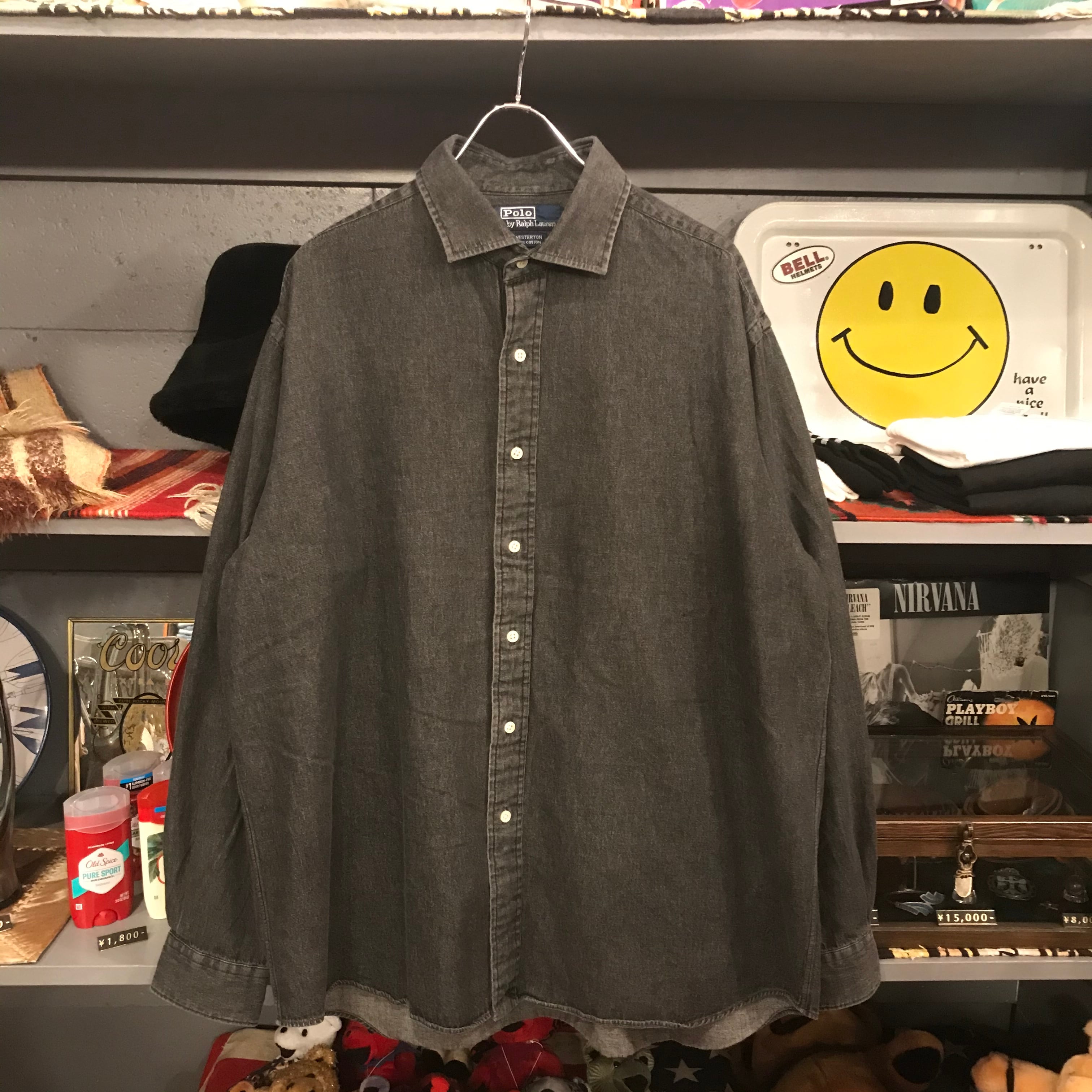 90s Polo by Ralph Lauren Denim Shirt | VOSTOK