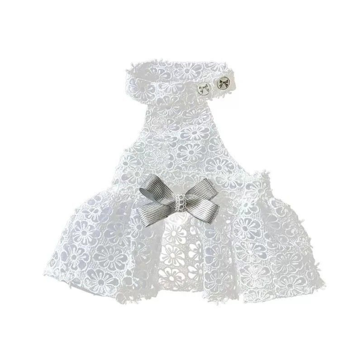 【Autumnbless】 予約販売 デイジーレースホルターハーネスワンピース（Dカン付き） | dogLaBoutique