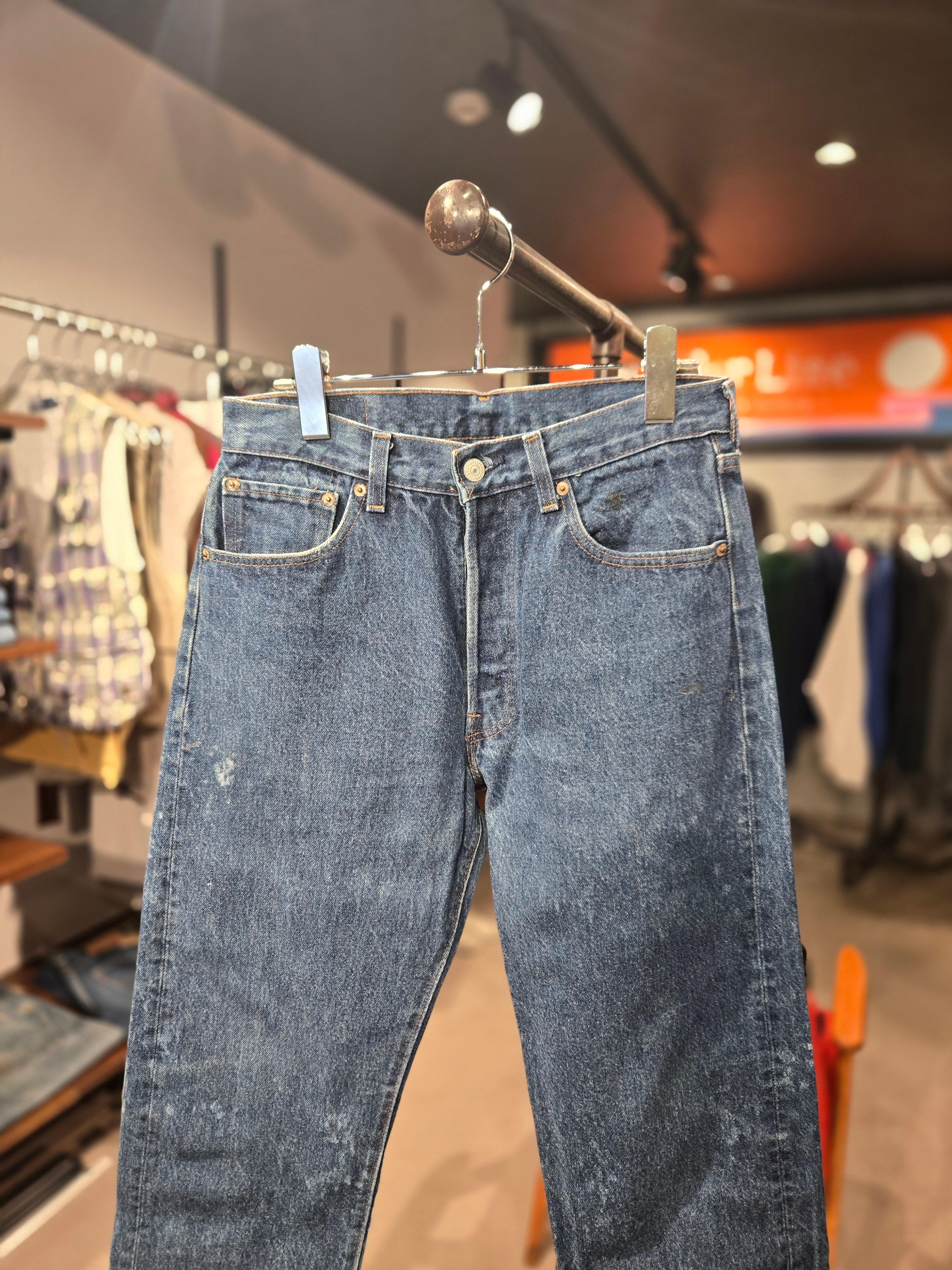 1980's Levi's 501 内股シングル SIZE : W31 L32 | 古着屋Border Line
