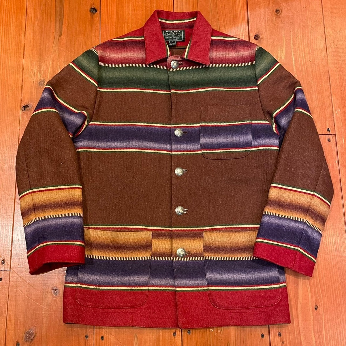 90’s ”POLO COUNTRY” Wool Rag Jacket | Pigsty Harajuku