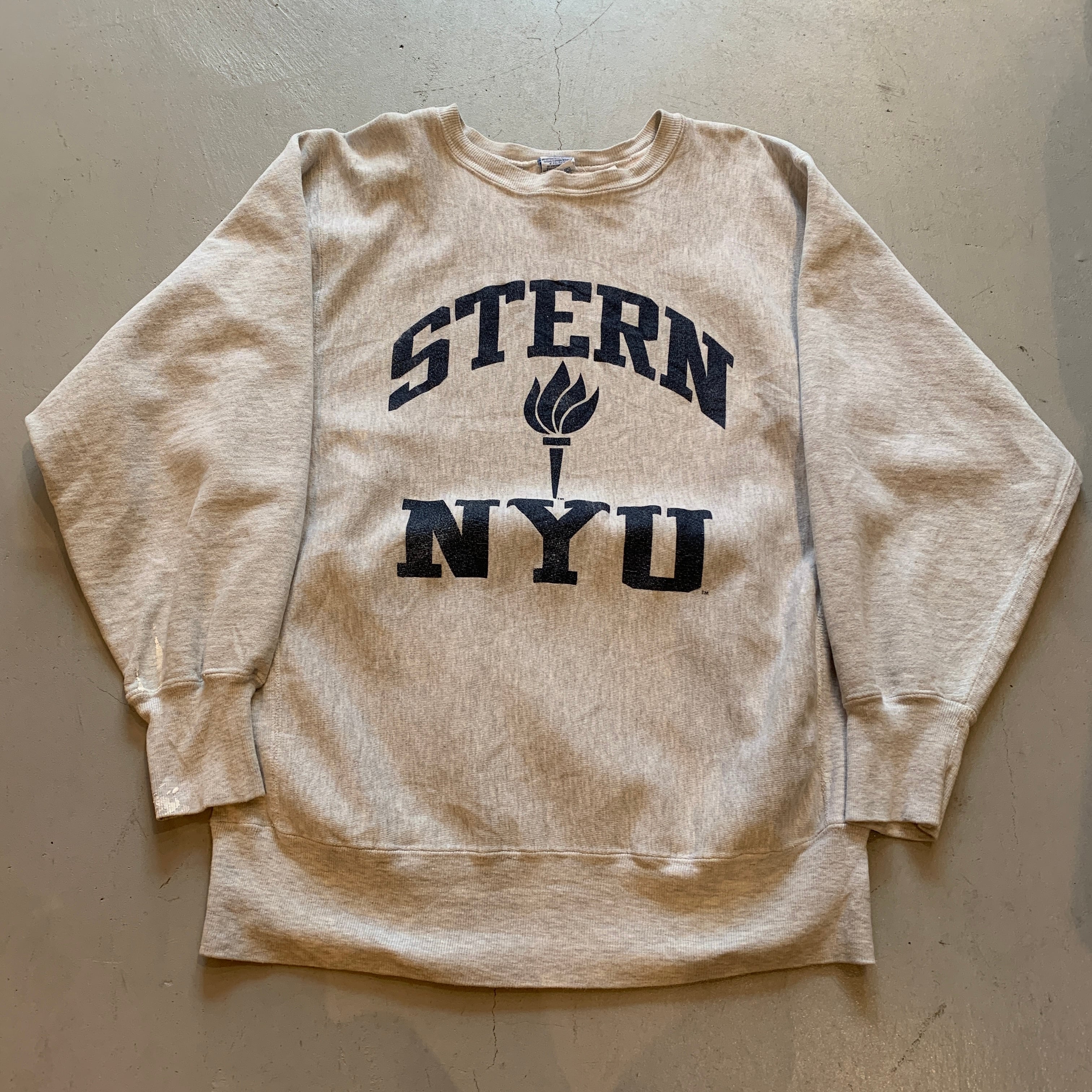 90s champion R/W "STERN NYU" sweat【高円寺店】 | What’z up