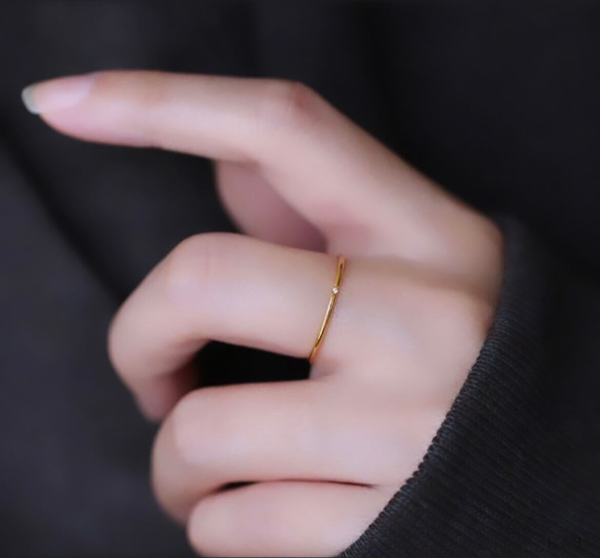 【ゴールド】the little ring | goce