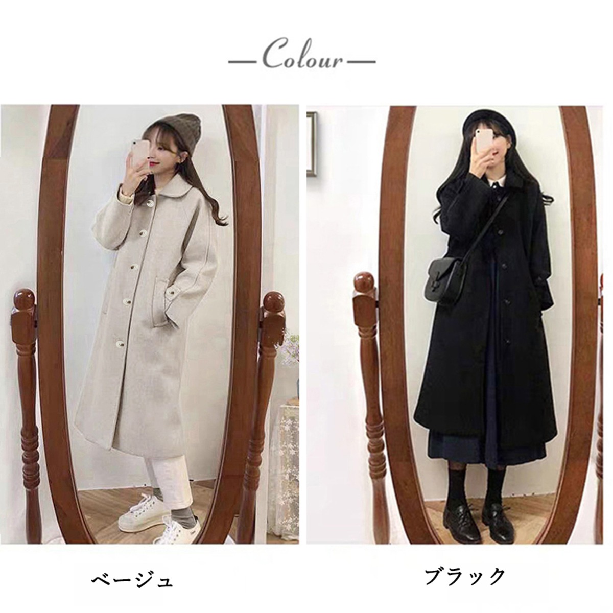 【日本倉庫即納】 ステンカラーコートレディース中綿コート冬 | HapiHapi style