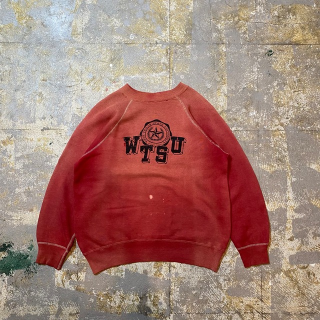 60s ARTEX ヴィンテージスウェット エンジ L相当 フロッキープリント | 東京準備室