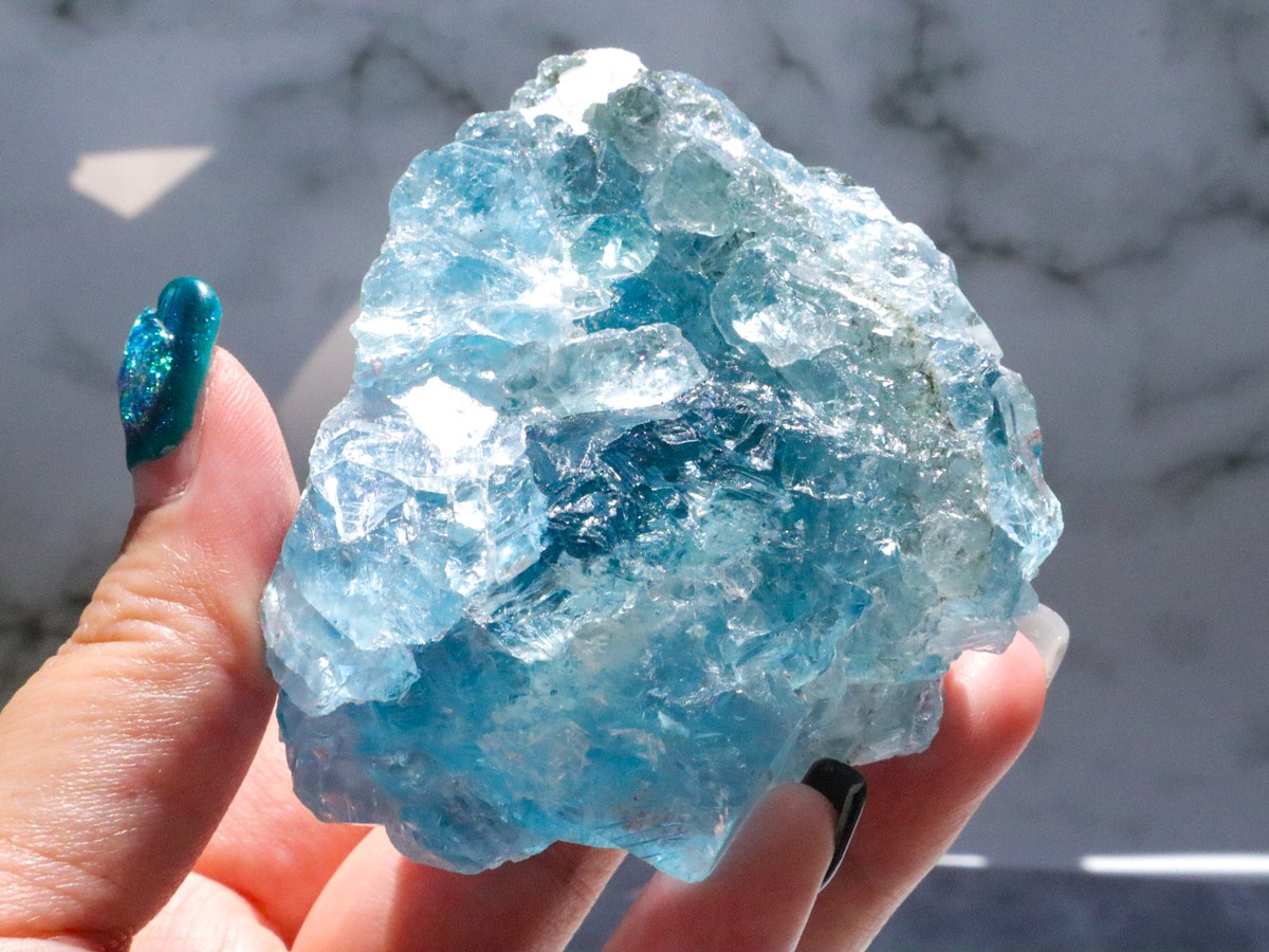 Blue Fluorite☆Raw stone【Ⅱ】 | ☆Rami di Luce☆