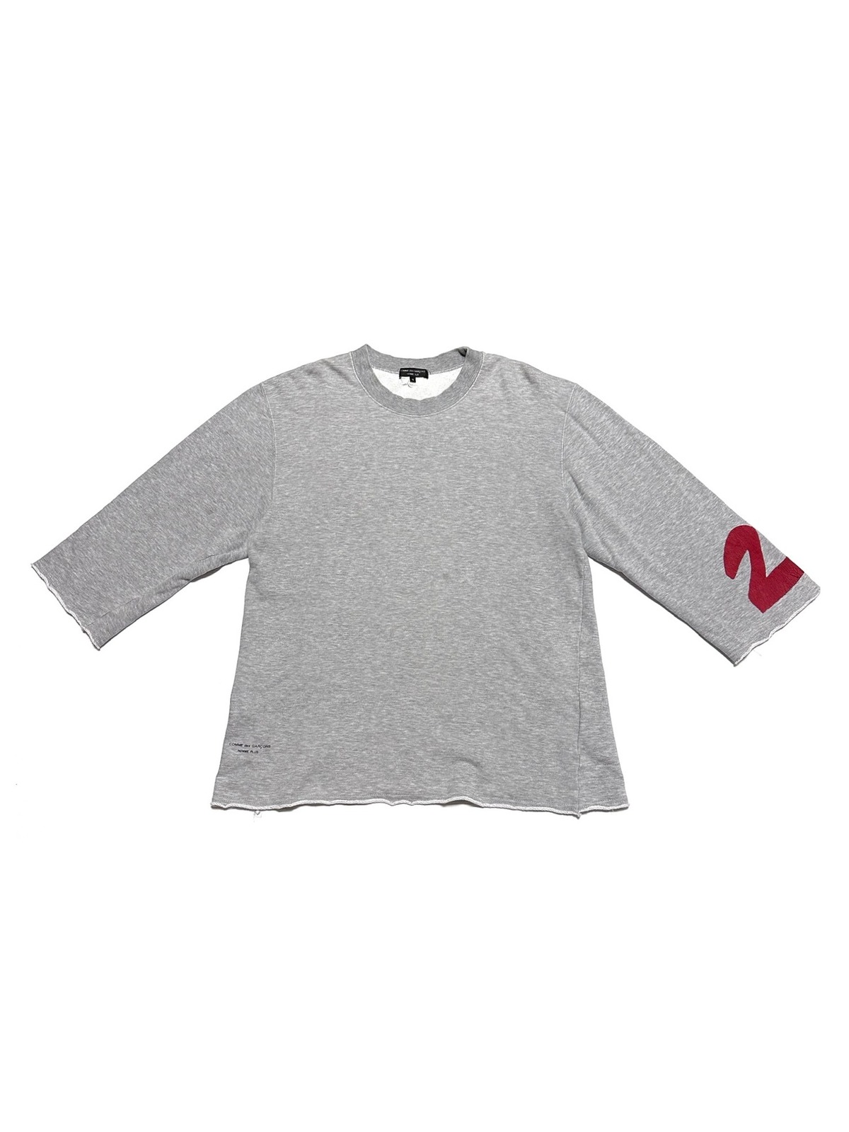 CdG HOMME PLUS AD07 123 Printed Cut Off Design SW | ETRAK