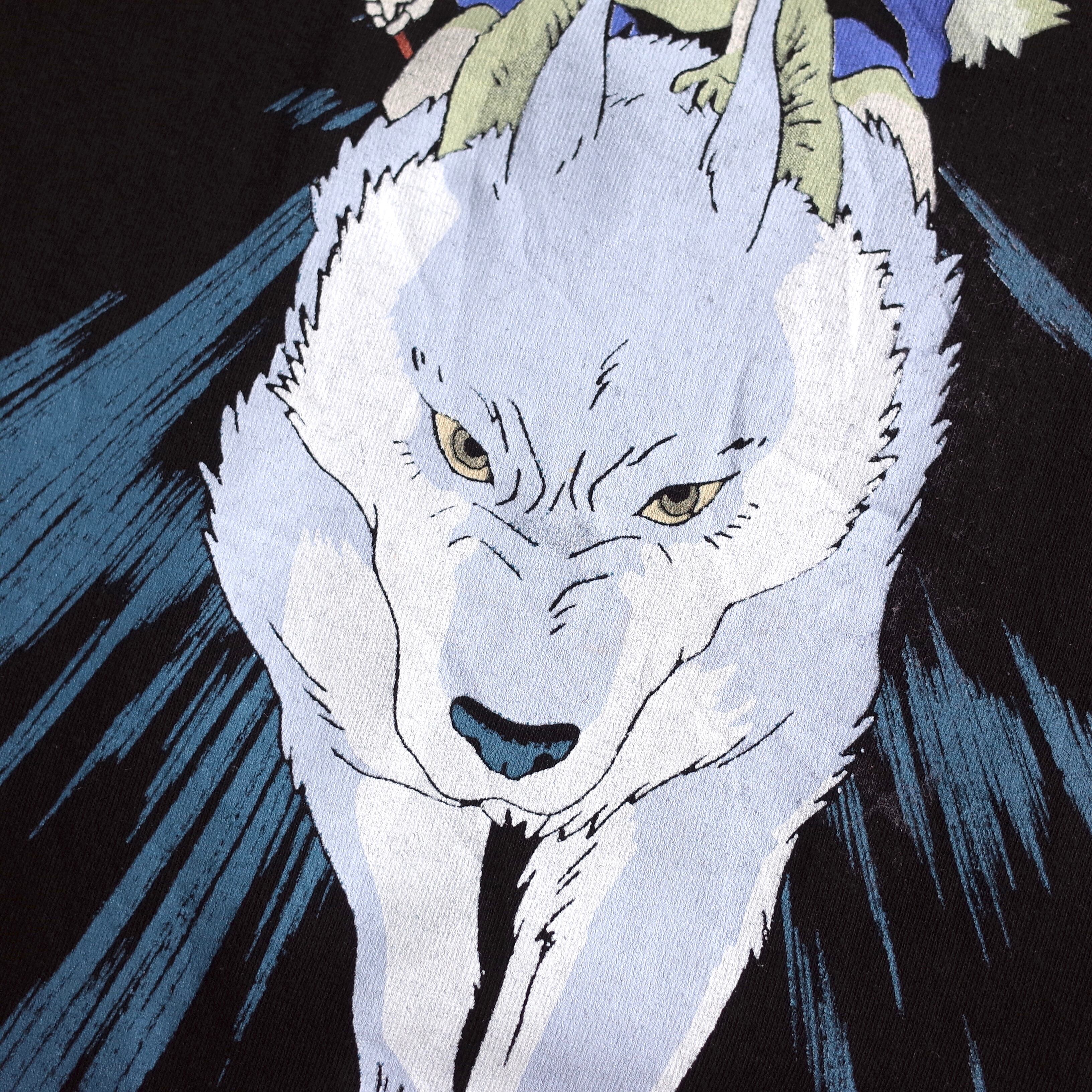 【DEADSTOCK】“MONONOKE” Front Printed Anime T-shirt s/s | FINCH vintage ...