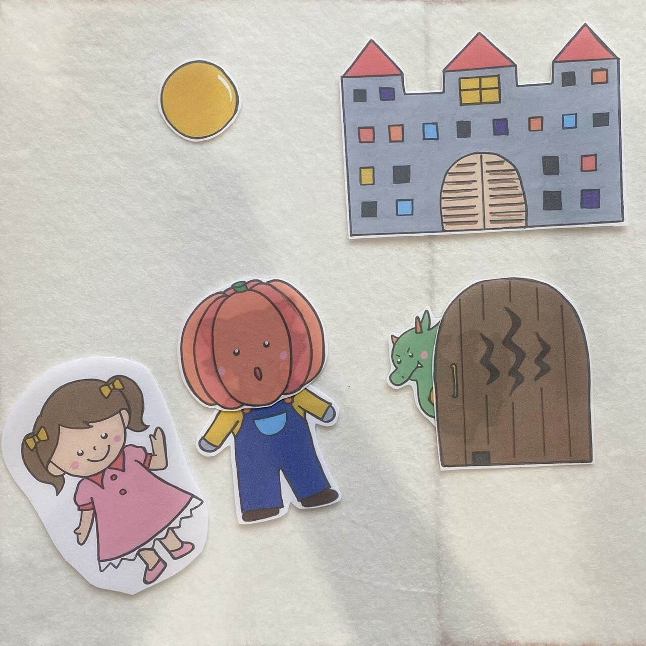 おばけマンション2 パネルシアター お話 歌 台本つき 楽譜つき しかけあり | パネルシアター・スケッチブック 保育用品販売 risugumi