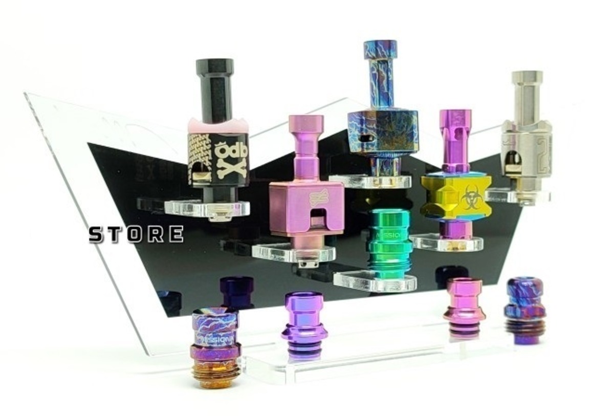 アクリル アトマイザー スタンド 6HOLE by Monarchy【CLONE】【送料無料】【RDA RBA Holder Stand ...