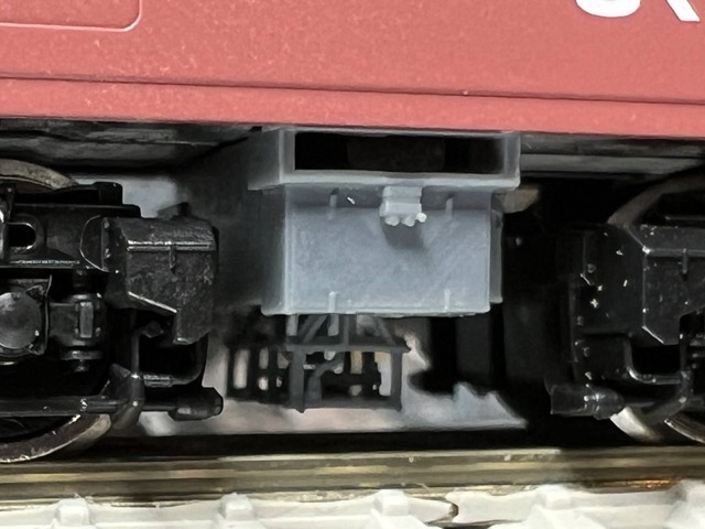 【Nゲージ 】EF81用ATS車上子B(T社用) 未塗装2個入 8K出力 3D精密パーツ 電気機関車 | Akishoo Model