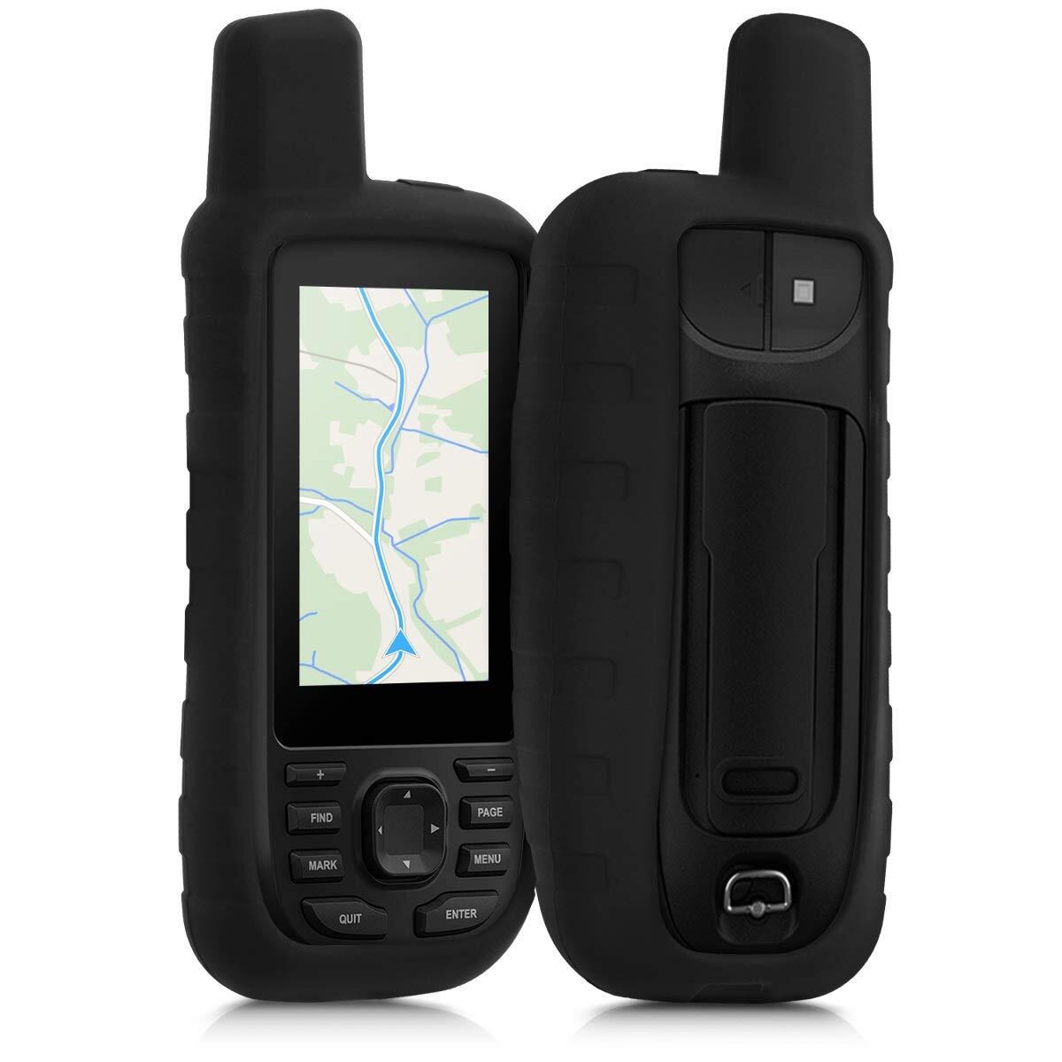 【人気商品】kwmobile Garmin GPSMAP 66s / 66st対応 ケース - GPS ナビ シリコン 保護ケース 黒色 ...