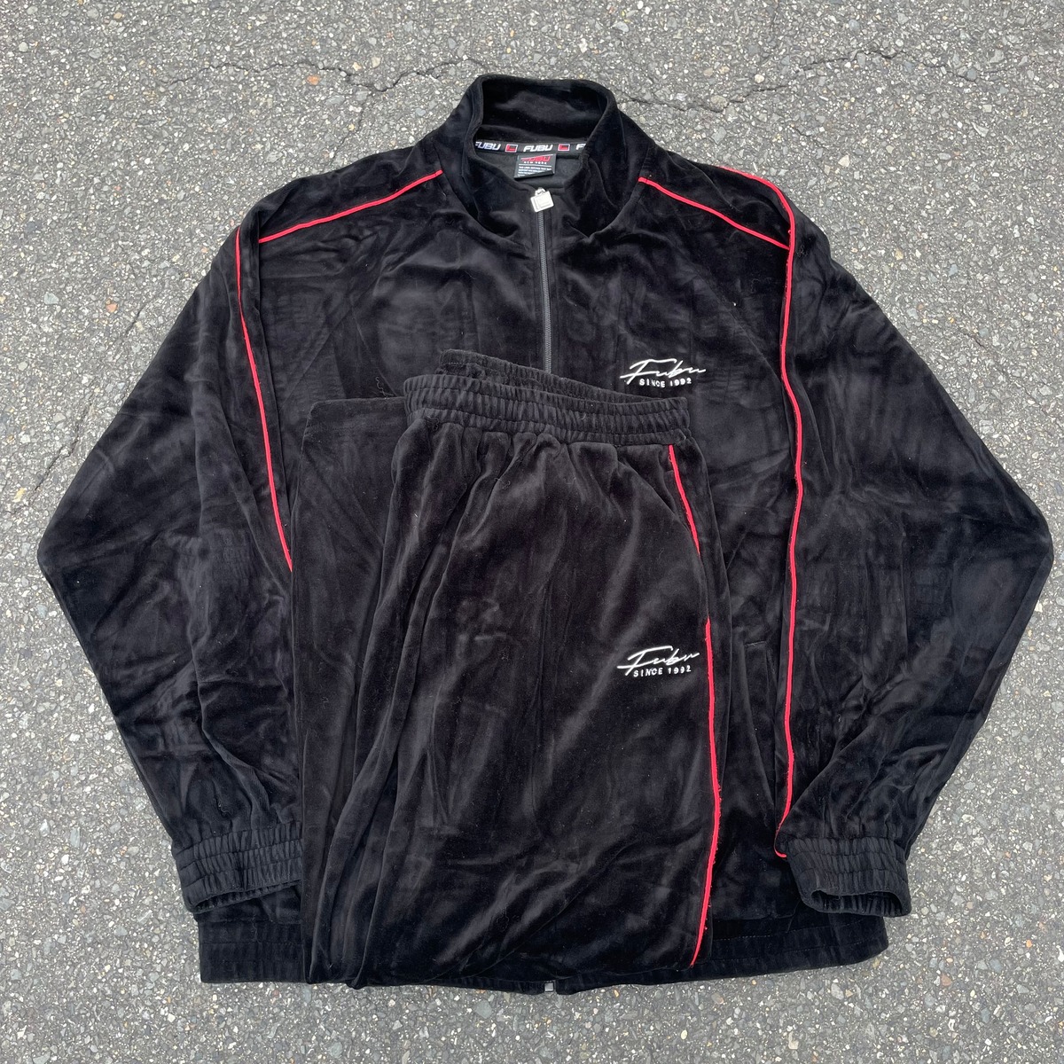 FUBU - Velours set up 2XL size | 鼎埜商店
