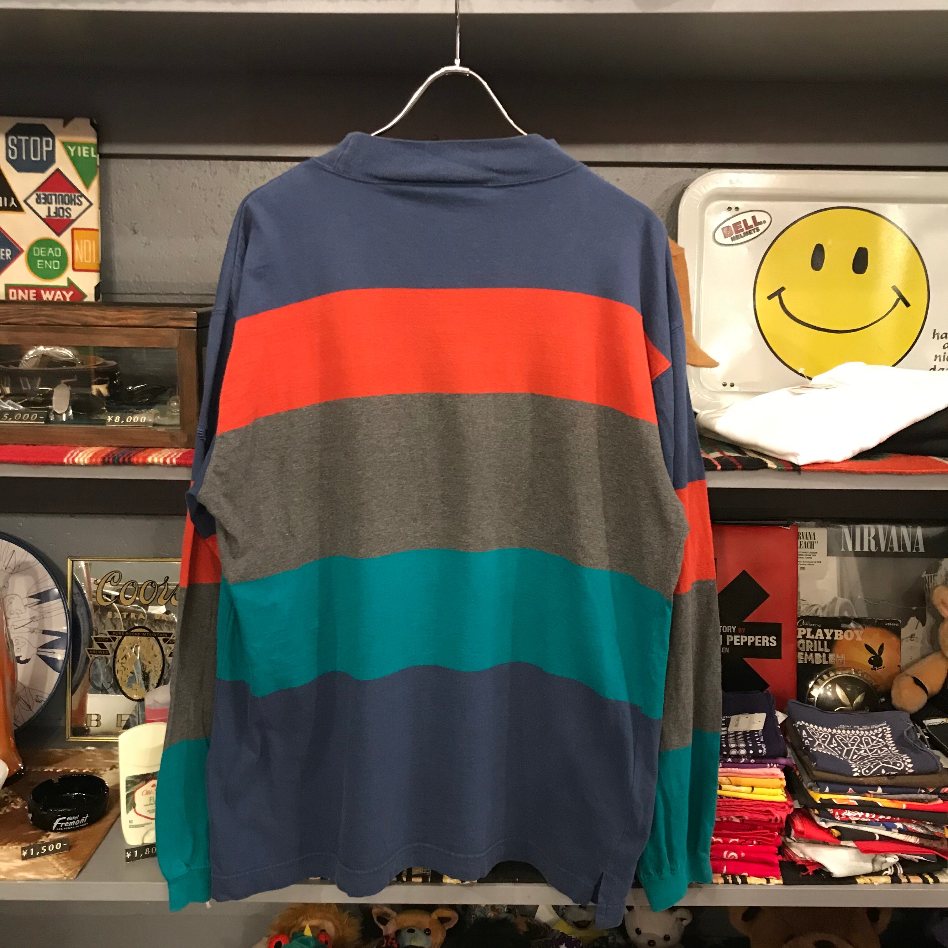 90s DOCKERS Border Long Sleeve Shirt | VOSTOK