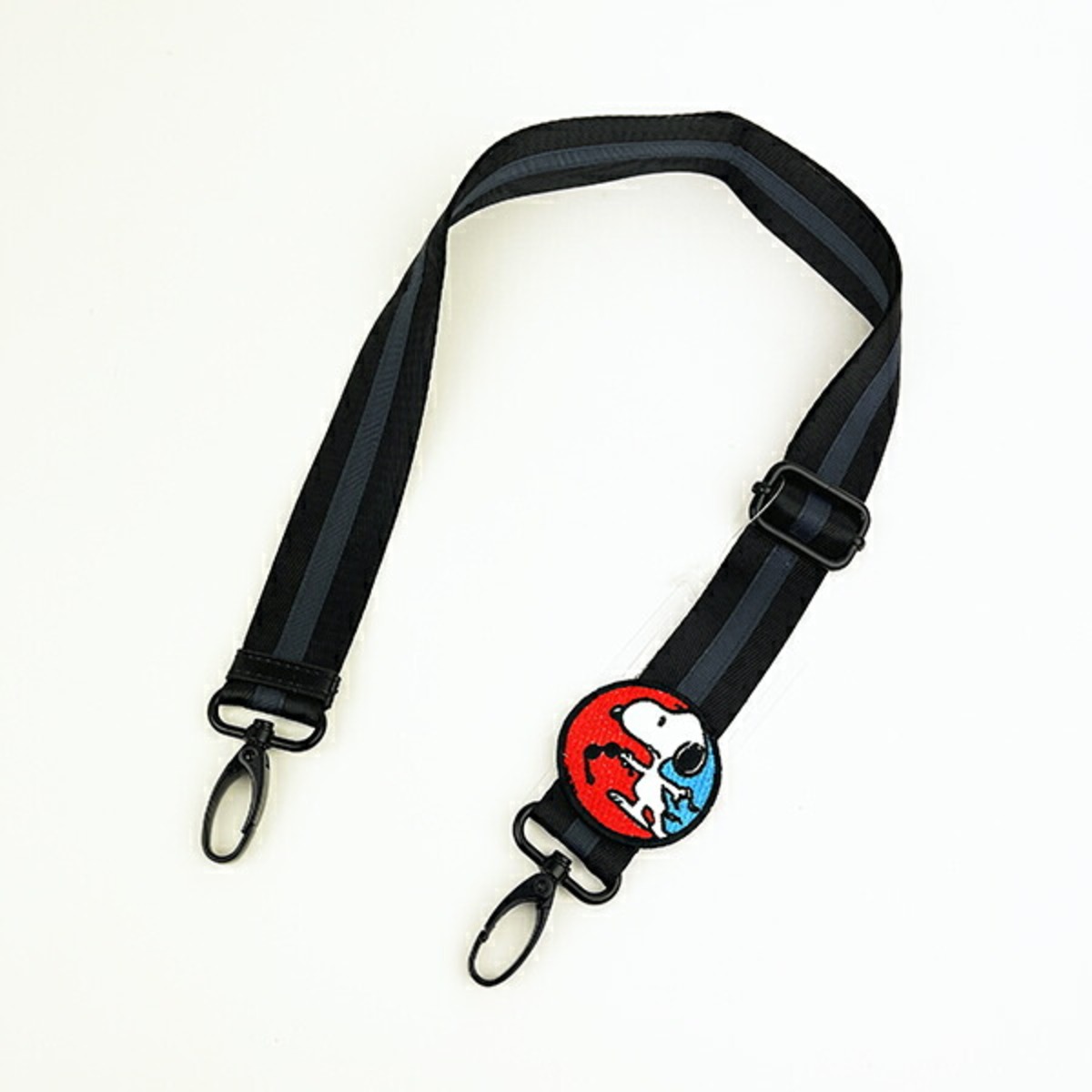 スヌーピー ショルダーバッグストラップ (ブラック) PEANUTS 75th ROOTOTE SNOOPY | キャラクターグッズの ...