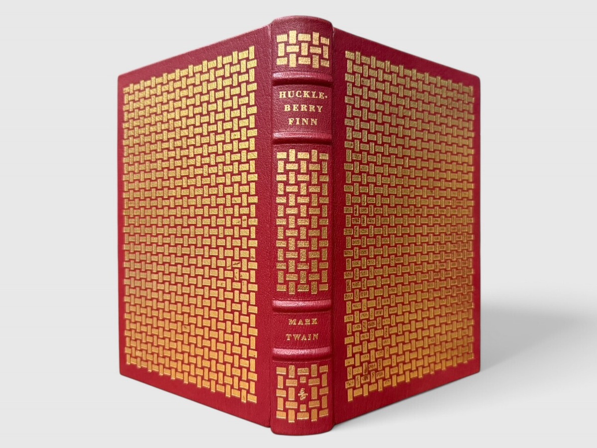 【SL644】【THE EASTON PRESS】The Adventures of Huckleberry Finn Illustrated ...