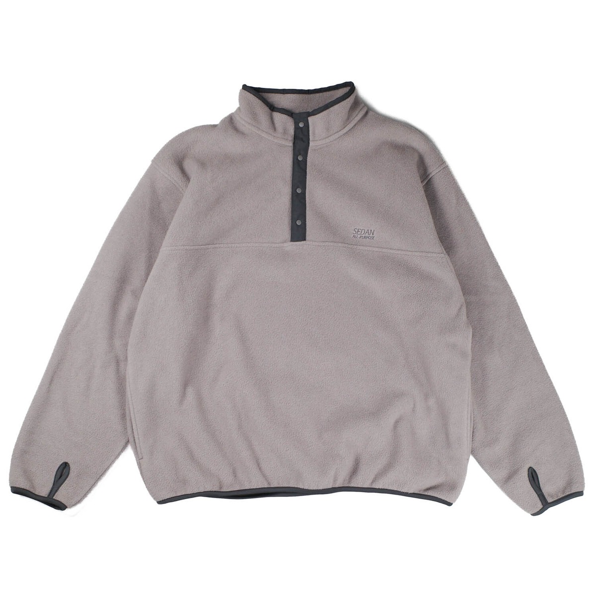 [USED] SEDAN FLEECE SNAP PULLOVER | double